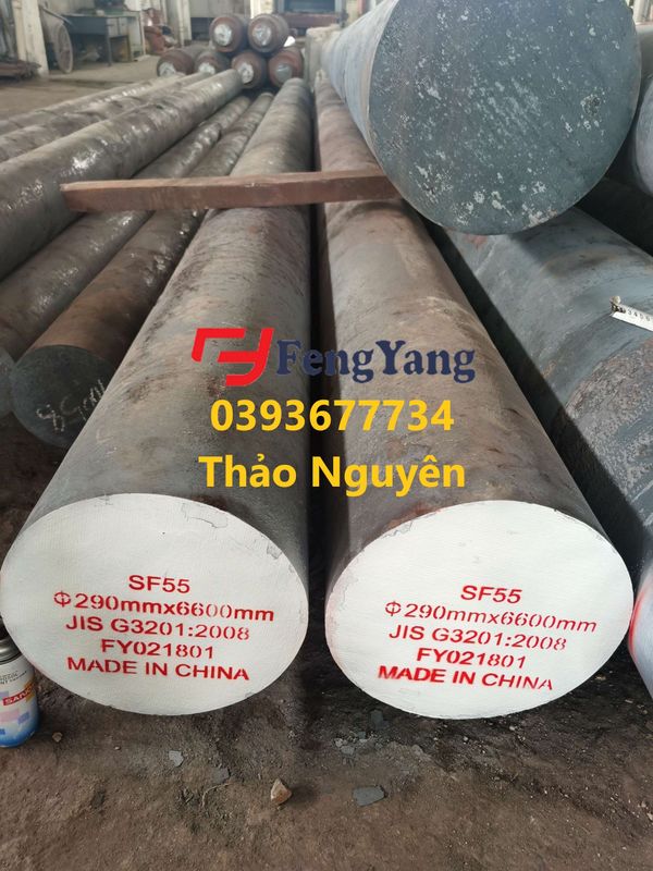 THÉP RÈN-TRỤC RÈN SF55, SF55W, SCM440, S45C(Cr),... giá sỉ, giá bán buôn - Thị Trường Sỉ