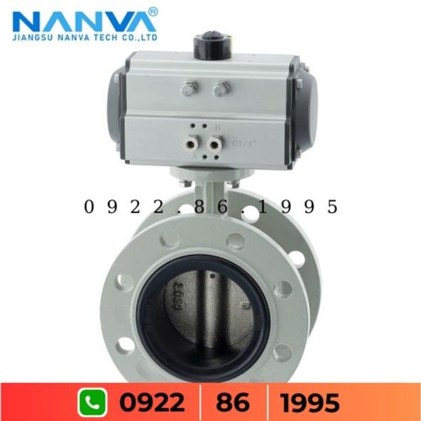 Van Nam-van Bướm Khí Nén Mặt Bích D641X-16Q giá tốt có VAT giá sỉ, giá bán buôn - Thị Trường Sỉ