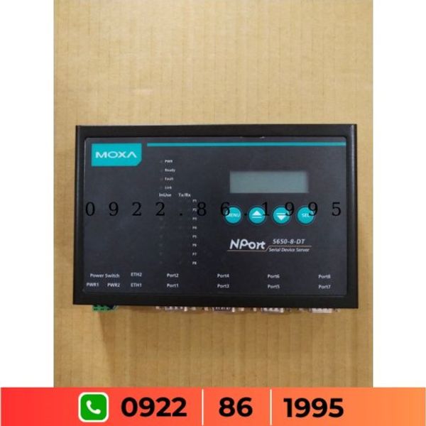 Máy Chủ NPORT5650-8-DT Nối Tiếp Máy Chủ Moxa 8 Cổng giá tốt có VAT giá sỉ, giá bán buôn - Thị ...