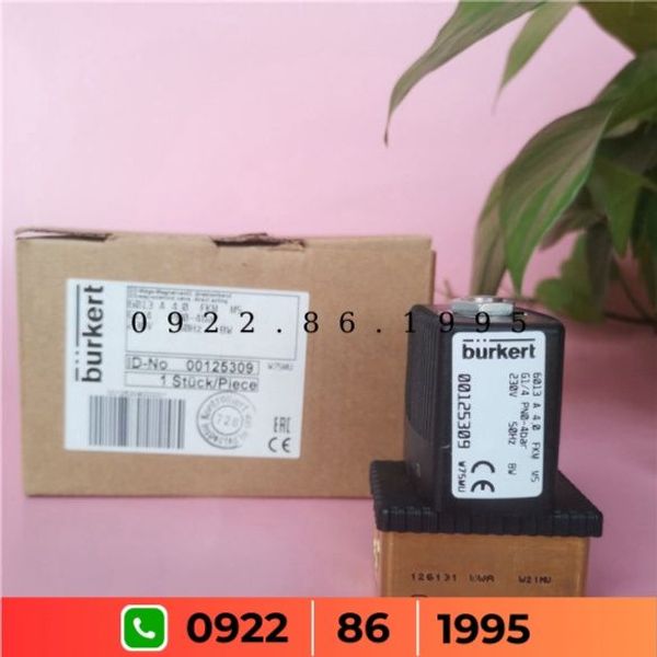 Van Điện Từ Tác Động Trực Tiếp Burkert 6013 Ren Trong 0.4mpa 230V DC 00125309 giá tốt có VAT giá ...