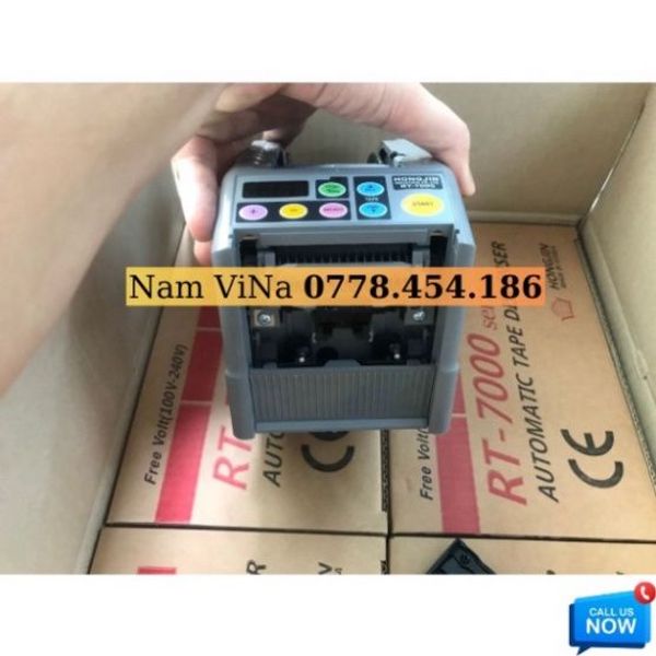Máy cắt băng dính tự động RT-7000 Hiệu HONG JIN Korea giá sỉ, giá bán ...