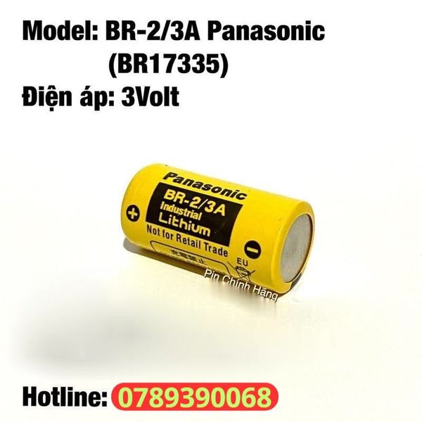 Pin BR-2/3A Panasonic (BR17335) Lithium 3V Hàng Nhập Khẩu Made in Japan ...