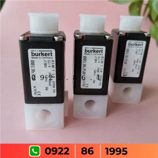 Van Điện Từ Chống Ăn Mòn Burkert 0330 T 3.0 EPDM PO G1/4 0-4bar 00136350 giá tốt có VAT giá sỉ ...