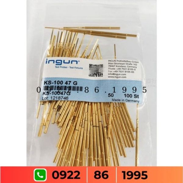 Bộ Đầu Dò Thử Nghiệm Thép Tiếng Anh 1, 67Mm Cho KS-100 Ingun 47G 12/30G/35G Nhập Khẩu Đức giá ...