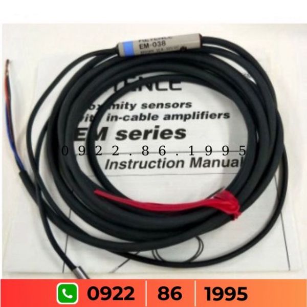 Cảm Biến Tiệm Cận Loại Bộ Khuếch Đại Keyence EM-054 EM-005 EM-010 EM ...