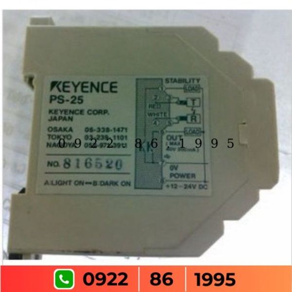 Bộ Khuếch Đại Cảm Biến Keyence PS-25 giá tốt có VAT giá sỉ, giá bán ...