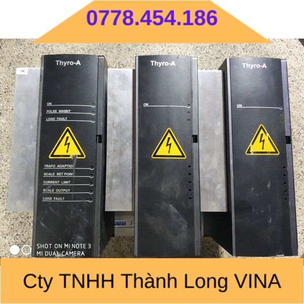 Bộ điều khiển nguồn 3 pha AEG( Germany), Thyro-a 3a 400-130 h rlp ...