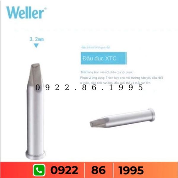 Đầu Hàn Điện Đục XTC Weller Đầu Hàn XTC Đầu Hàn Phù Hợp Với Mỏ Hàn Điện Wp120 Wxp120 giá tốt có ...