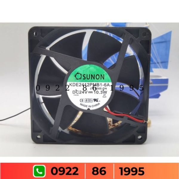 Quạt Biến Tần Sunon KDE2412PMB1-6A DC24V 10.3W 12Cm giá tốt có VAT giá sỉ, giá bán buôn - Thị ...