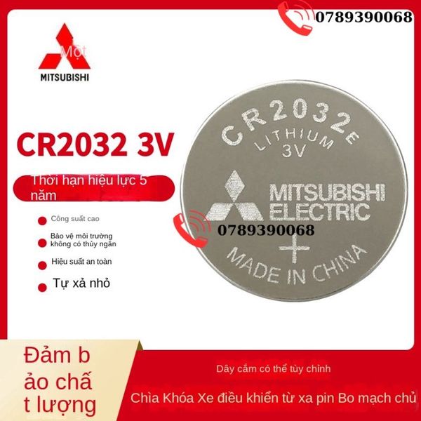 Mitsubishi Nút Pin Cr2032e/2025e/2016 Chìa Khóa Xe Máy Tính Bo Mạch Chủ ...