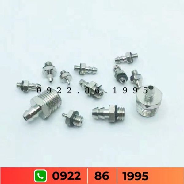 Khớp Nối Vòi Phun Khí Kim Loại Nhỏ Loại SMC M-5AU-3 Chùa Thẳng Kiểu ...