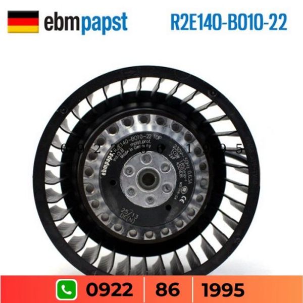 Ban Đầu Thương Hiệu Mới Ebmpapst R2E140-BO10-22 230V 0.63a Turbo Ly Tâm Quạt Làm Mát giá tốt có ...