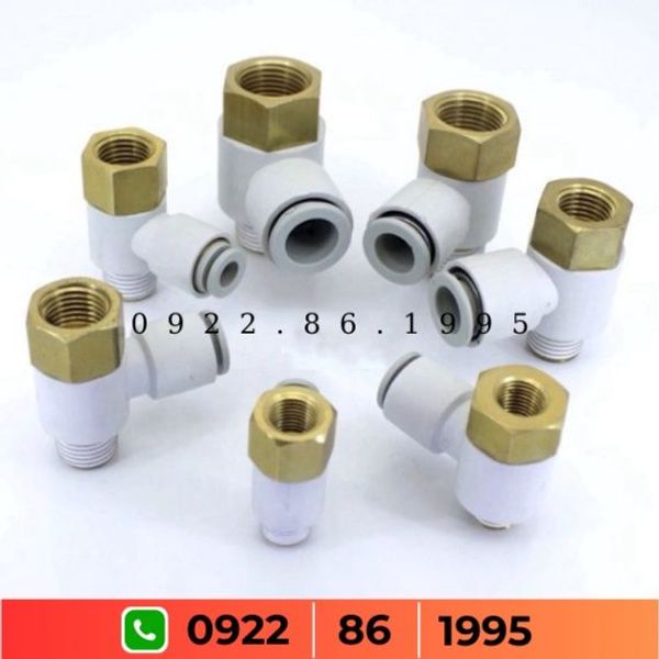 Khớp Nối Ống Khí Ren Trong Ngoài Nhanh Loại SMC Kqvf04/06/08/10/12-M5/01/02/03/04S giá tốt có ...