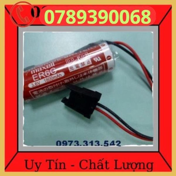 Pin Lithium ER6C Maxell 3,6V pin nuôi nguồn PLC giá sỉ, giá bán buôn ...