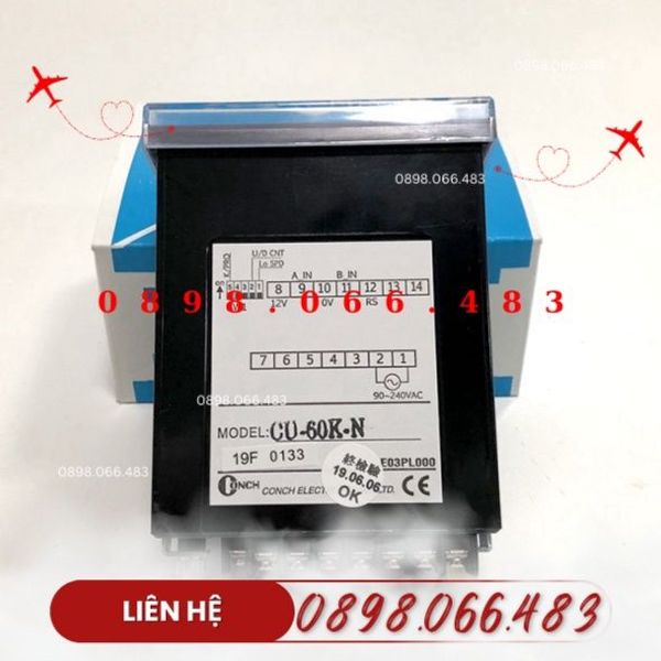 Máy Đếm Màn Hình Kỹ Thuật Số CU-60K-N Conch Meter hàng đẹp giá tốt giá ...