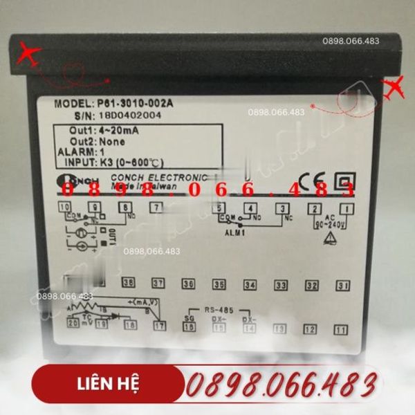 Đồng Hồ Điều Khiển Nhiệt Độ Conch Bộ Điều Khiển Nhiệt Độ Thông Minh P61 ...