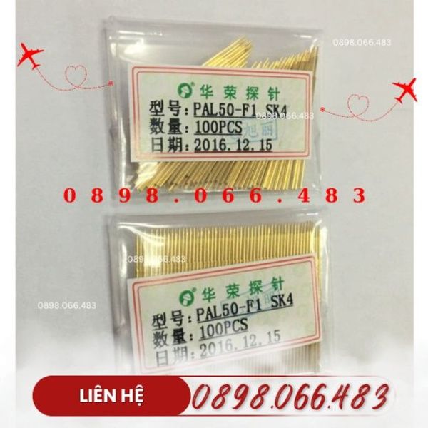 Huarong Thăm Dò 0.9 Thử Nghiệm Đầu Dò Lò Xo DẫN Điện PAL50-F1 PL50-F1 ...