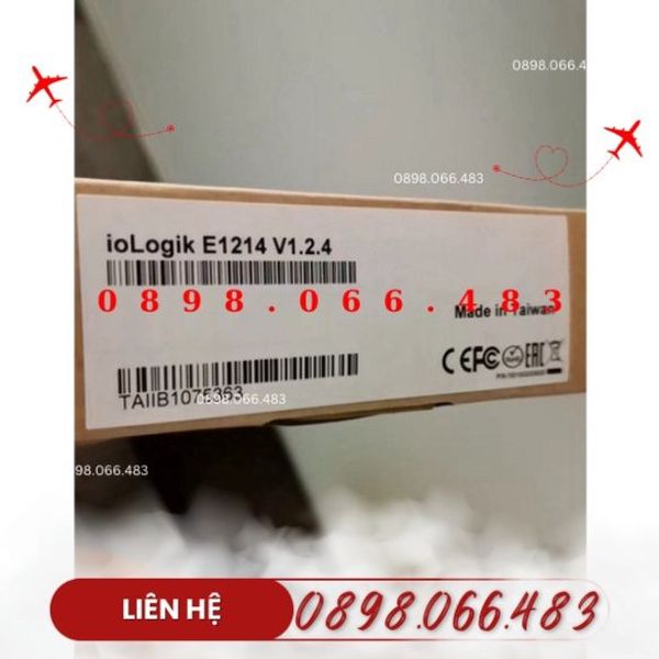 Bộ Chuyển Đổi - Máy Chủ Moxa E1214 Iologik E1214-T 2 Ethernet Từ Xa I/O ...