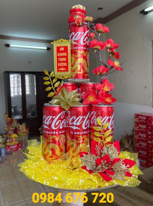 SỈ GIỎ QUÀ TẾT THÁP COCA MẪU ĐẸP 2024 giá sỉ, giá bán buôn - Thị Trường Sỉ
