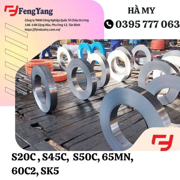 ĐAI CUỘN NHỎ S20C, S45C, S50C, 65MN, 60C2, SK5...fy) giá sỉ, giá bán buôn - Thị Trường Sỉ