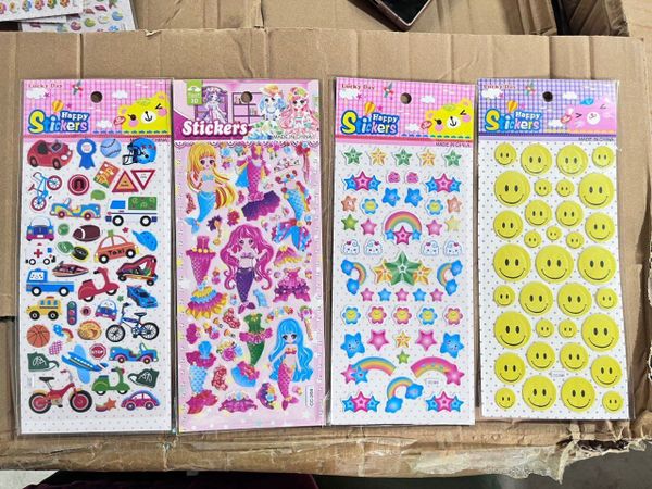 Sticker nổi 3D nhiều chủ đề giá sỉ, giá bán buôn - Thị Trường Sỉ