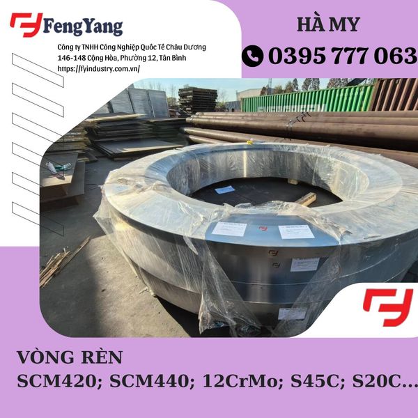 Vòng rèn SCM420 ; SCM440 ; 12CrMo ; S45C ; S20C... giá sỉ, giá bán buôn - Thị Trường Sỉ