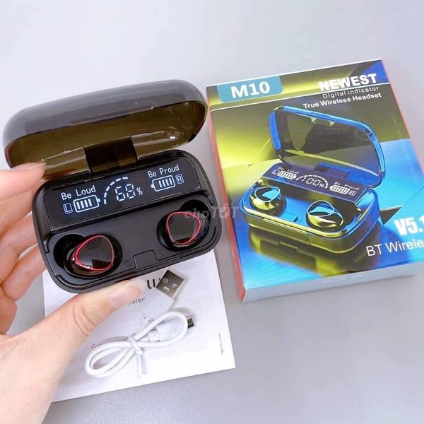 Tai Bluetooth Newest M10 V5.1 - LINH KIỆN LÂM MUSIC