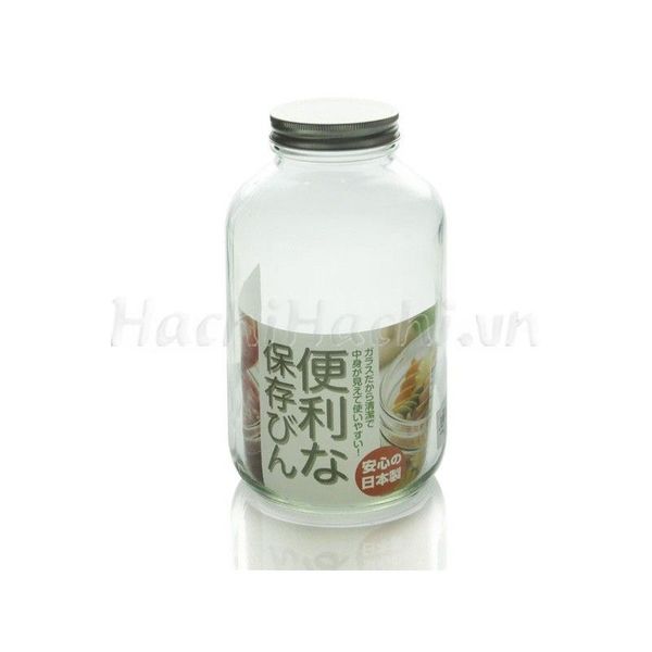 Lọ thủy tinh nắp thiếc Aderia 1.8L - Hachi Hachi Japan giá sỉ, giá bán buôn - Thị Trường Sỉ