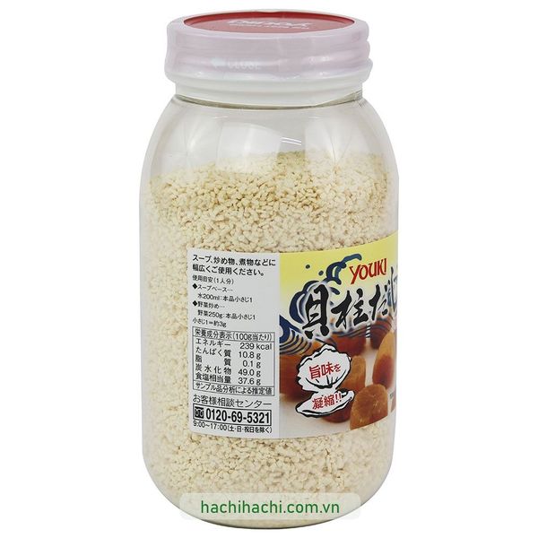 Hạt nêm Dashi cồi sò điệp Youki 400g - Hachi Hachi Japan Shop giá sỉ, giá bán buôn - Thị Trường Sỉ