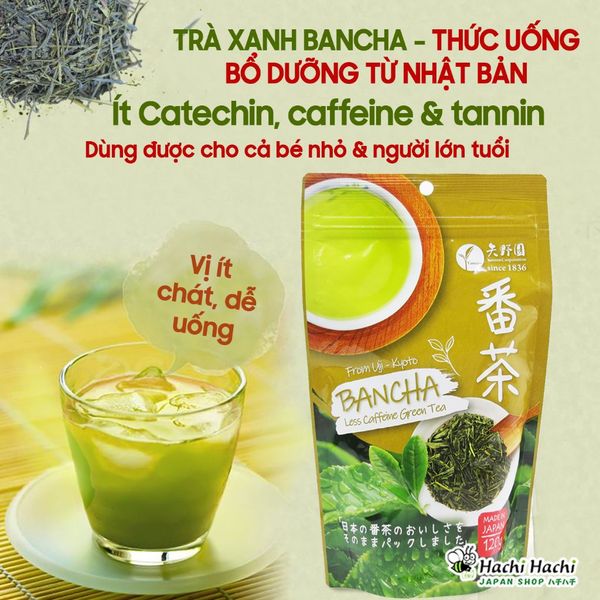 (Lá) Trà xanh Bancha Yanoen 120g - Hachi Hachi Japan giá sỉ, giá bán buôn - Thị Trường Sỉ
