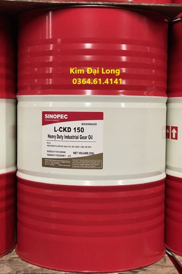 Dầu Sinopec L-CKD 150 200L giá sỉ, giá bán buôn - Thị Trường Sỉ