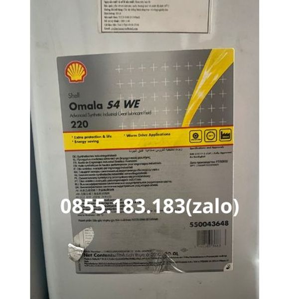 Shell Omala S4 WE 220 (Tivela S 220) giá sỉ, giá bán buôn - Thị Trường Sỉ