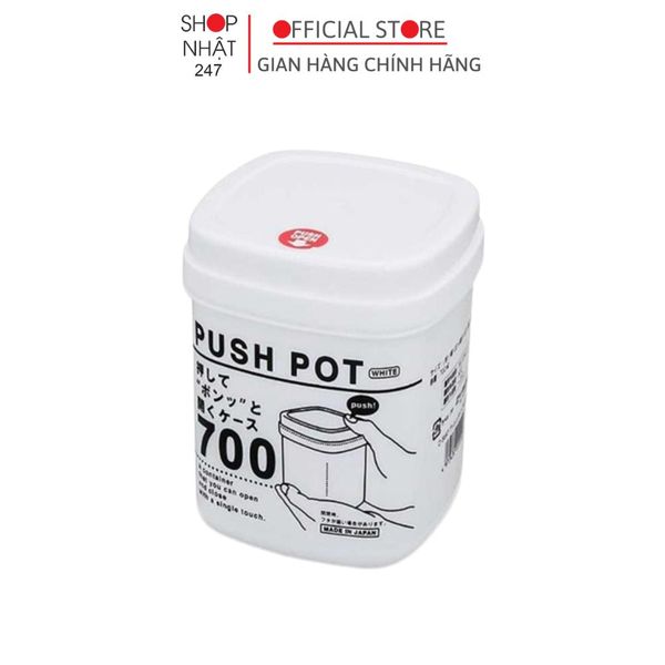 Hộp nhựa nắp bật Push Pot 700ml nội địa Nhật Bản - Kokubo giá sỉ, giá ...