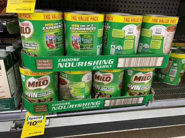 Sữa Milo Úc 1kg - Sữa Bột Nestle Milo Úc 1kg giá sỉ, giá bán buôn - Thị ...