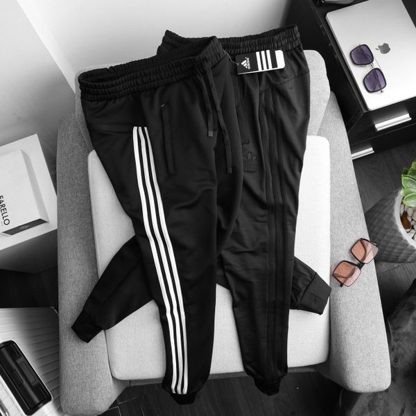 Tổng quần dài thun poly 2 da/ xi giãn dày mịn trơn láng, mát rượi, co ...