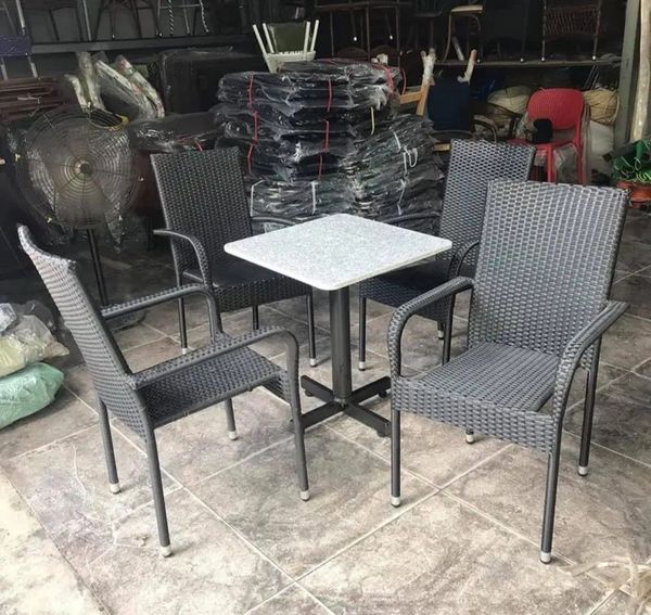 ghế mây cafe thanh lý gấp giá rẻ ghế baso ghế faso mới ghế xuất khẩu ...