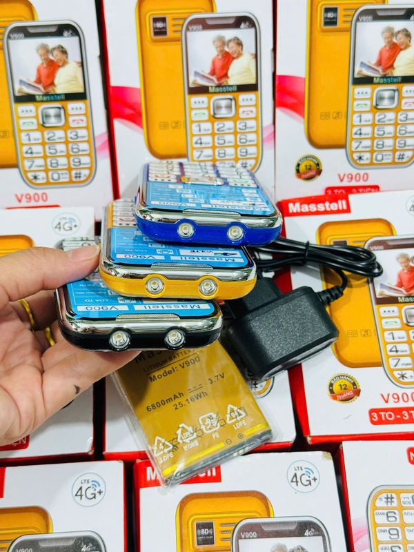 Mẫu 4G 100% V900 Masstell e về 3 màu đen xanh vàng giá sỉ, giá bán buôn - Thị Trường Sỉ