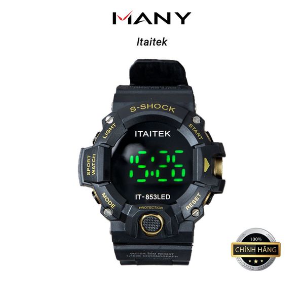Đồng hồ điện tử thể thao cho nam Itaitek 853 - Đồng hồ Led nam năng ...